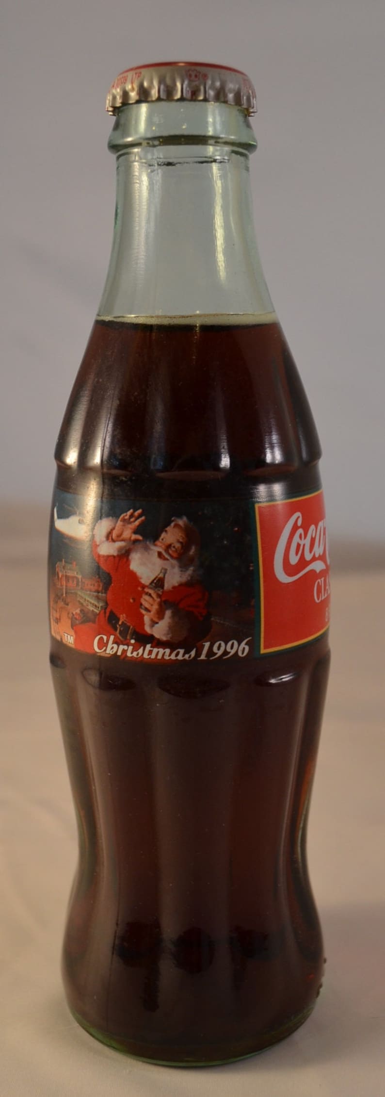 1996 Coca Cola Christmas Bottle Unopened - Etsy