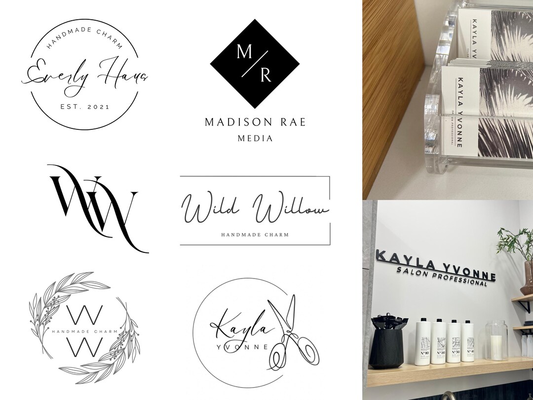 Full Custom Logo Suite for Small Business, Logo + Submark Design ...