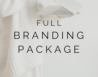FULL BRAND PACKAGE | Starter Branding Kit | Branding Package | Full ...