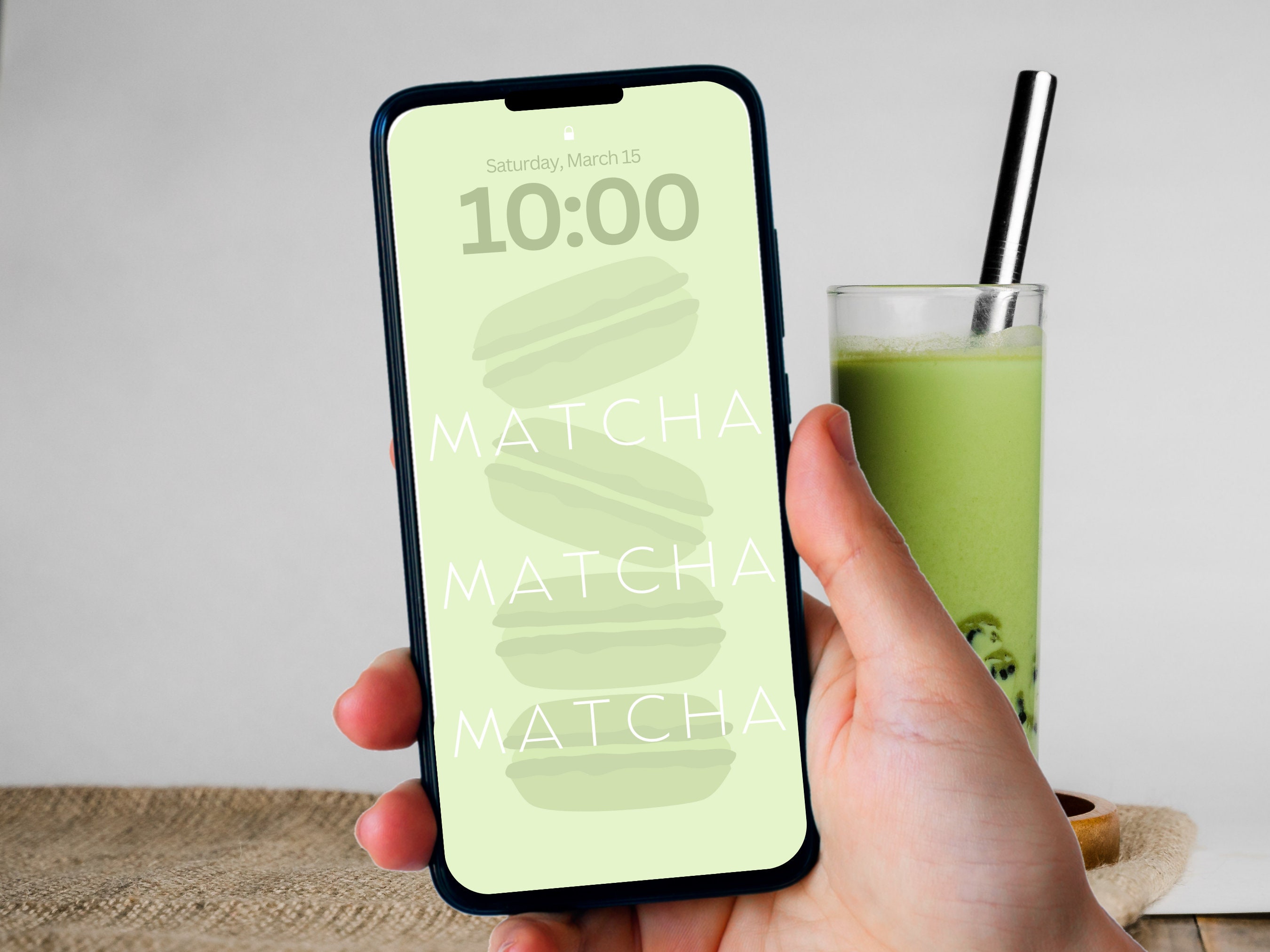 IPhone Wallpaper Aesthetic Pack, Matcha Green Aeshetic, Minfulness ...