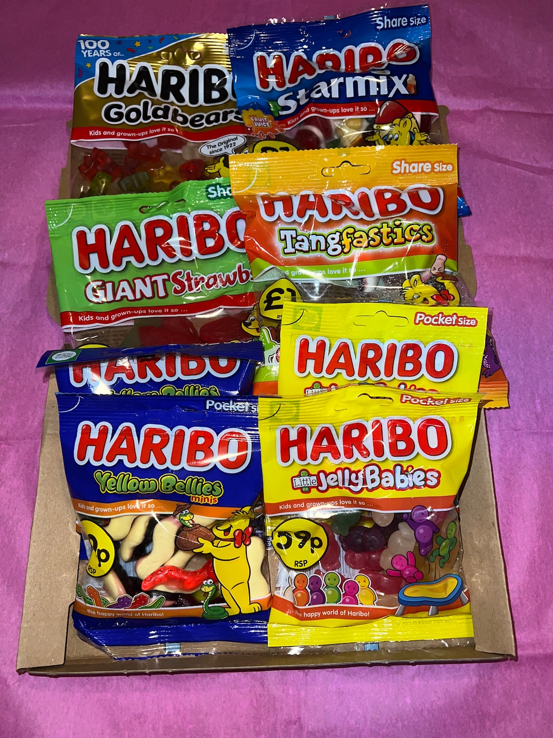 Haribo Selection Box - Etsy UK
