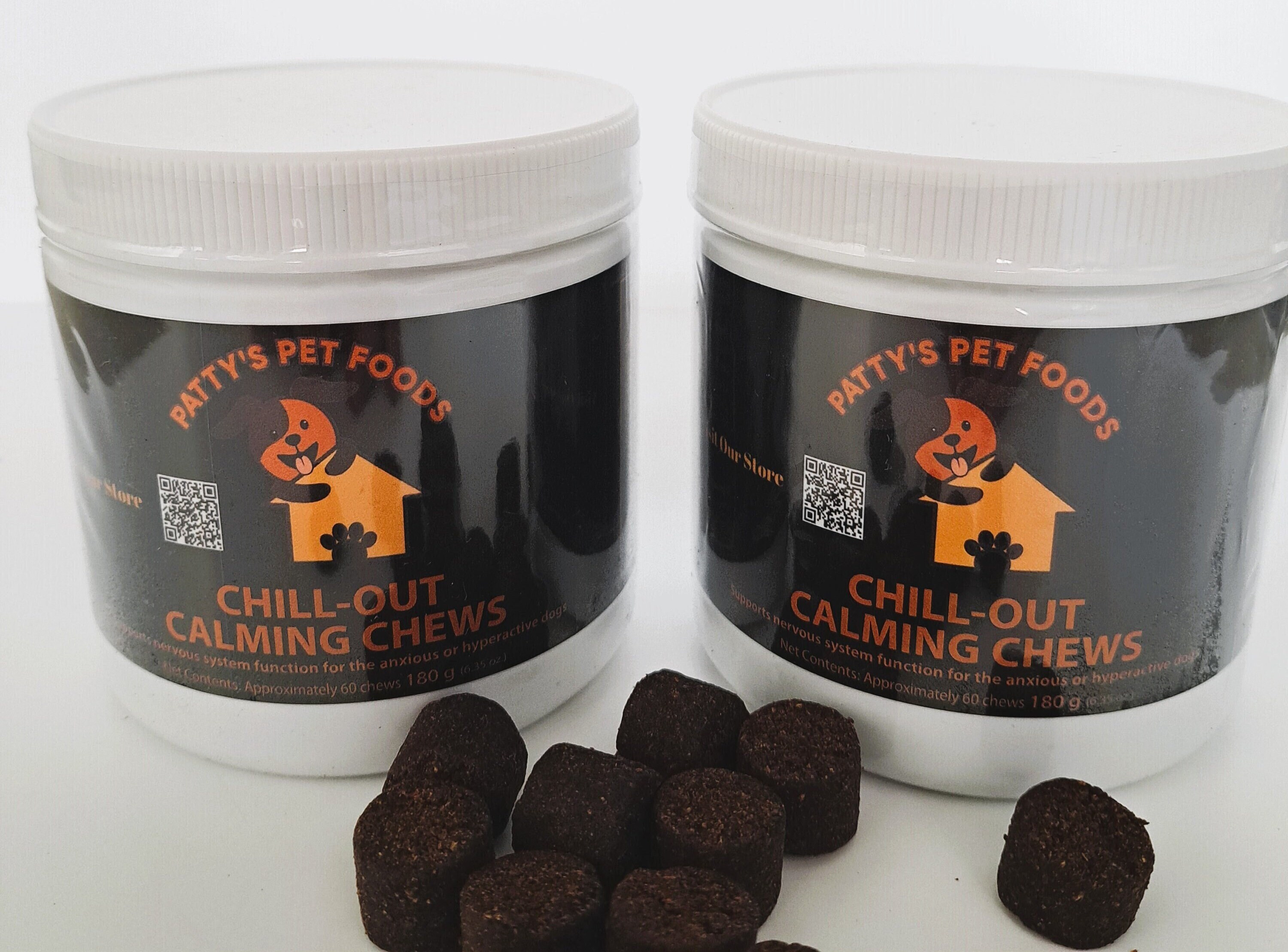 Chill Out Chews: Natural Calming Soft Chews for Anxious or Hyperactive Dogs