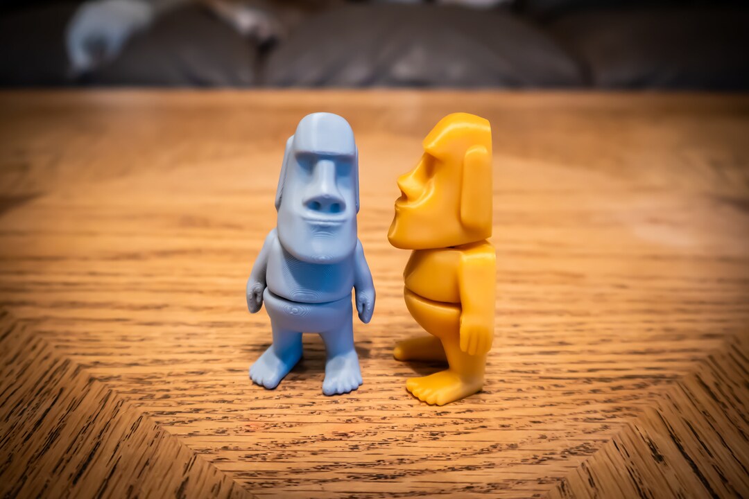 Tiny Moai Fidget Toy Moai Keychain Moai Sculpture - Etsy