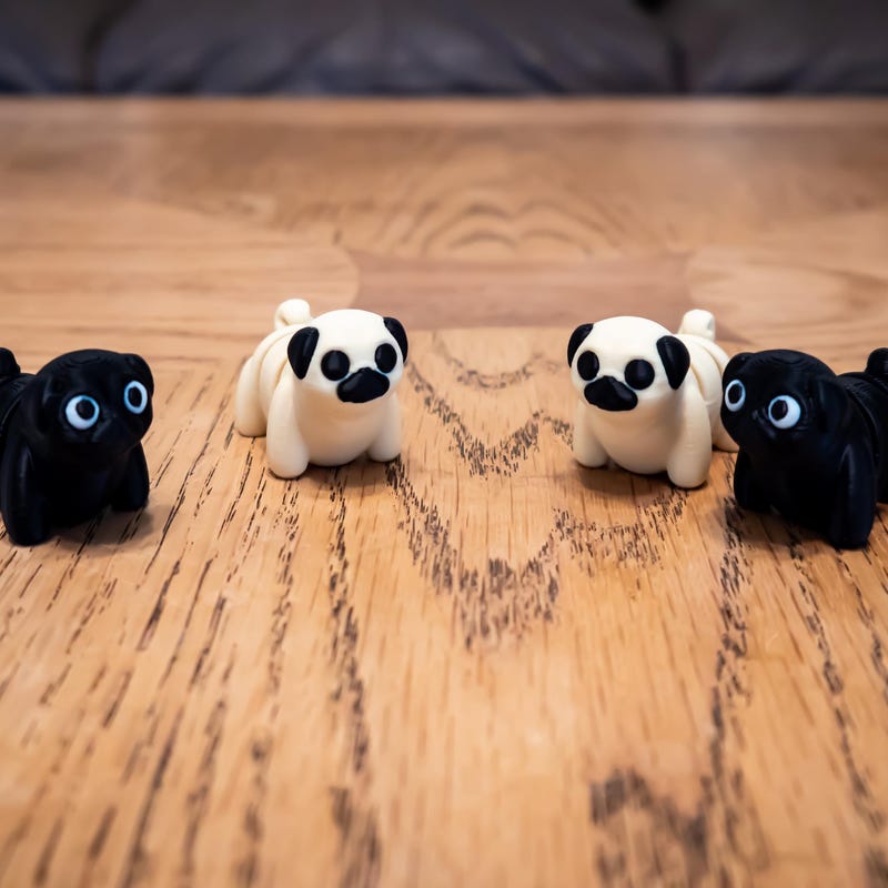 Pug Figure - Etsy