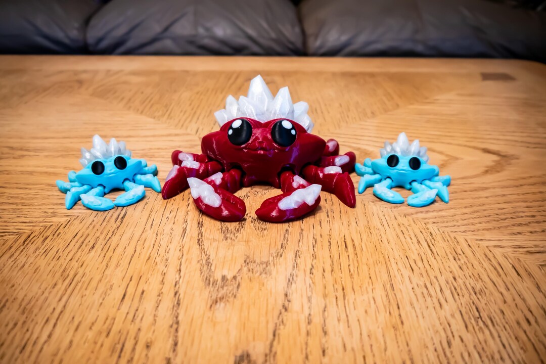 Crystal Crab Fidget Toy - Etsy