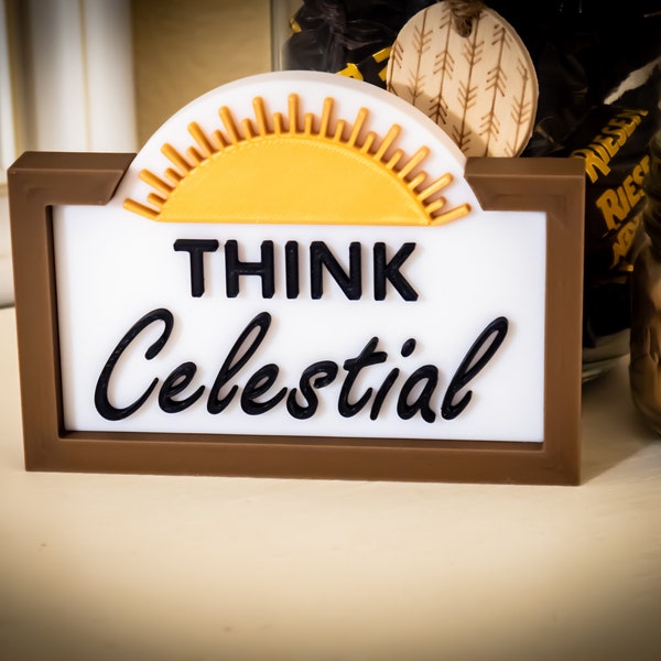 Think Celestial Sign - Etsy