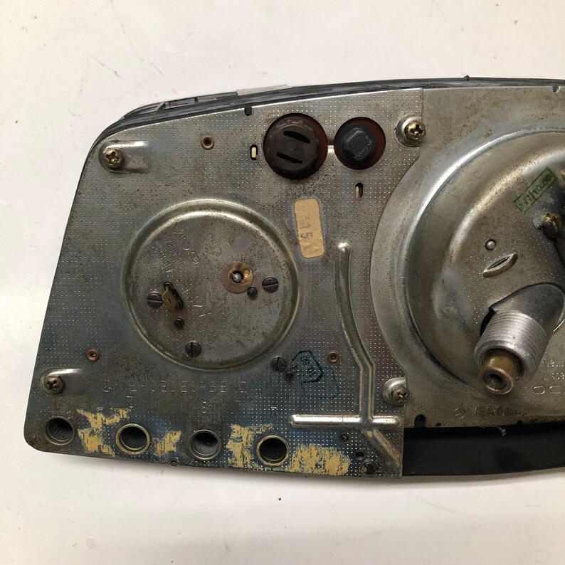 W123 240D Instrument Cluster, Speedometer, Clock, Fuel, Oil, Temp, 240D ...