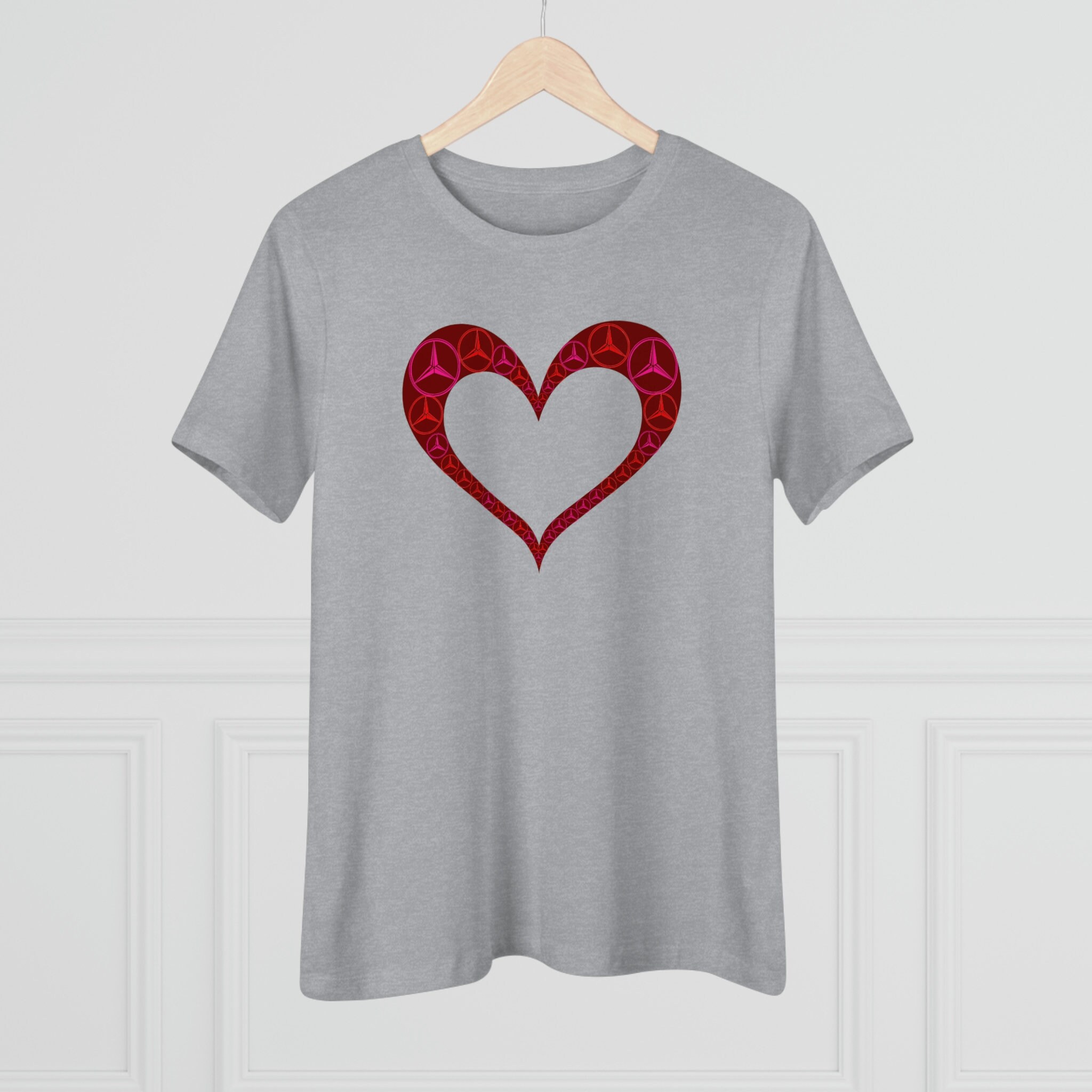 Mercedes Heart T Shirt, Mercedes Gift, Gift for Mercedes Lover Mercedes ...