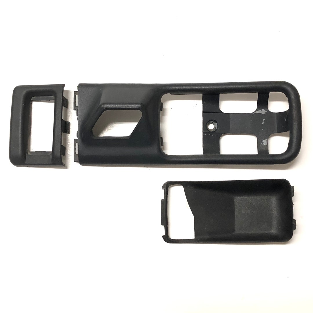Door Lever Trim W126 Mercedes Driver Side Rear | Complete Set - Rear ...