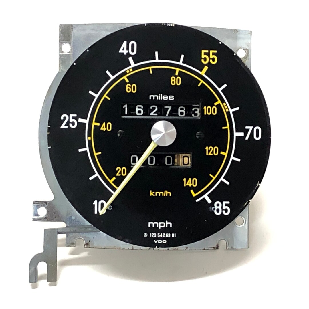 W123 85 Mph Speedometer, 300D, 300CD, 300TD (wagon), 300CE, 240D, 230CE ...