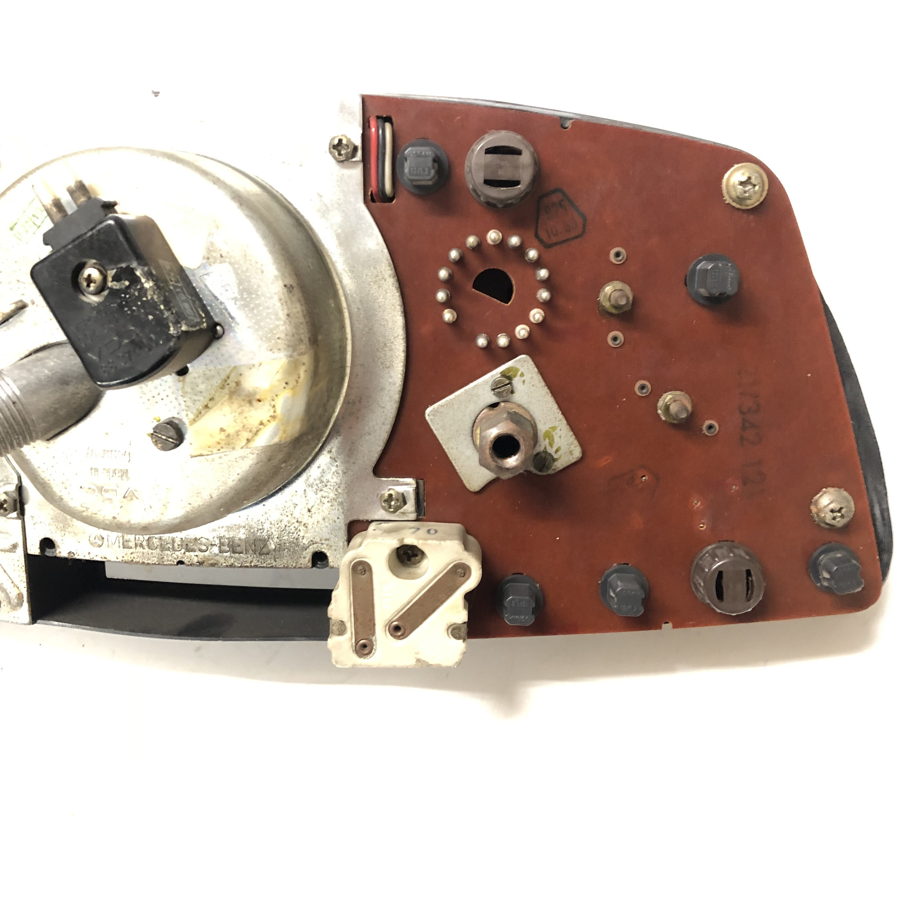 W123 240D Instrument Cluster, Speedometer, Clock, Fuel, Oil, Temp, 240D ...