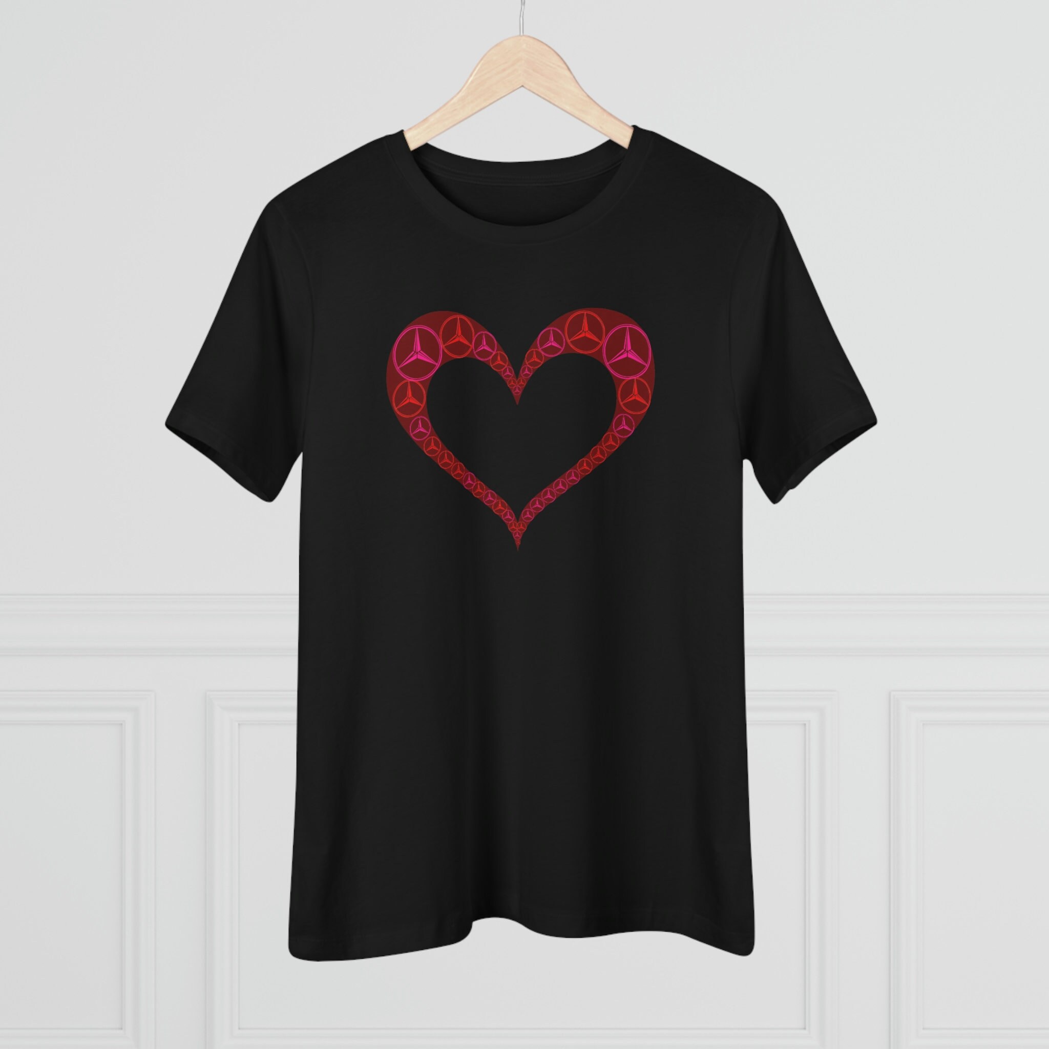 Mercedes Heart T Shirt, Mercedes Gift, Gift for Mercedes Lover Mercedes ...