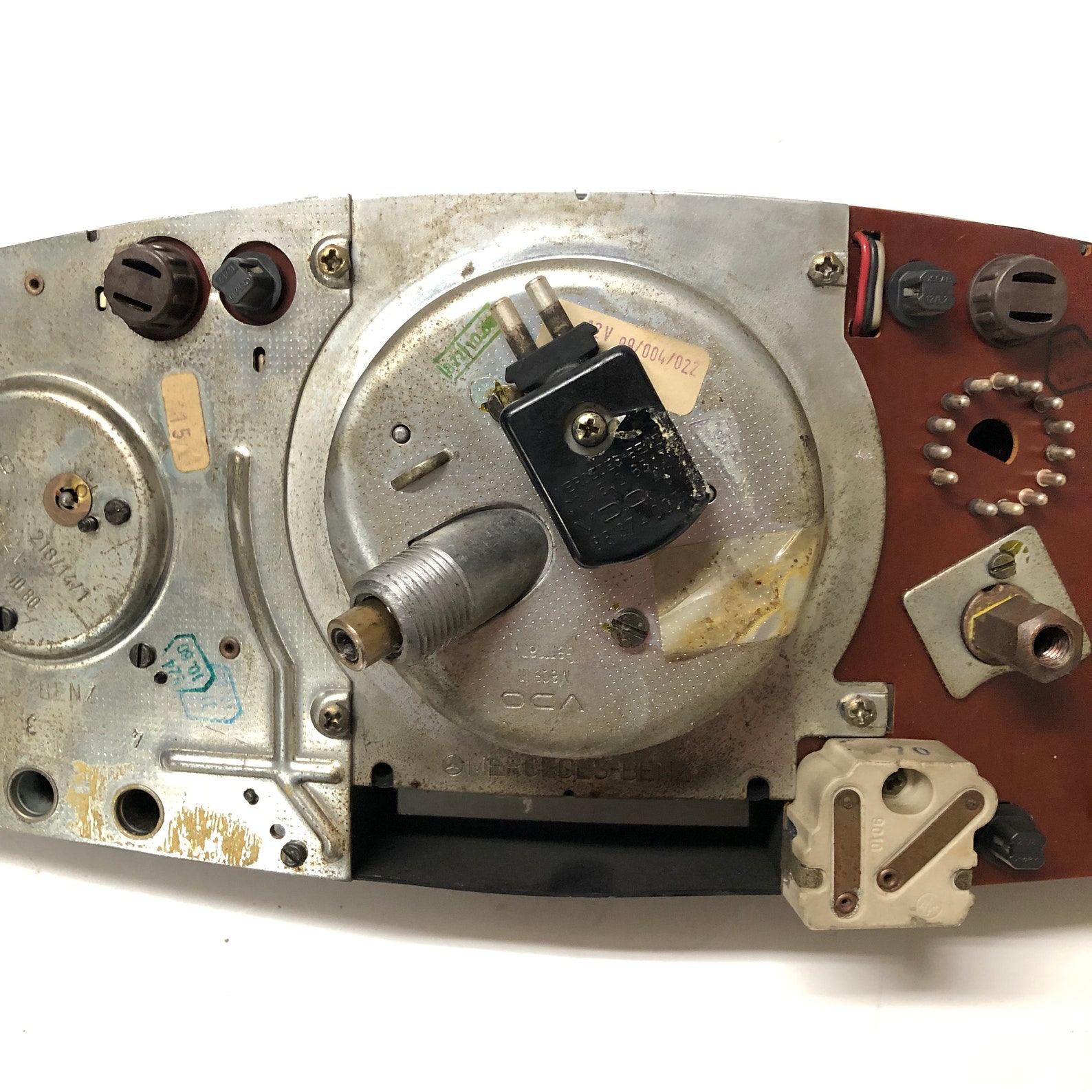 W123 240D Instrument Cluster, Speedometer, Clock, Fuel, Oil, Temp, 240D ...