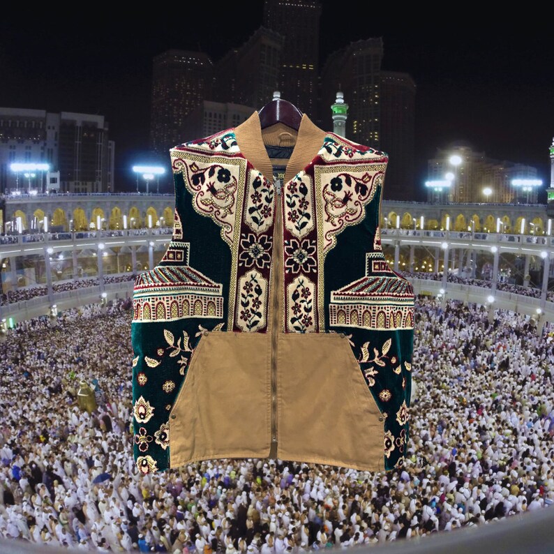 Kaaba Rug Islamic Vest - Etsy