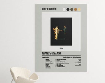 Metro Album Poster - Etsy