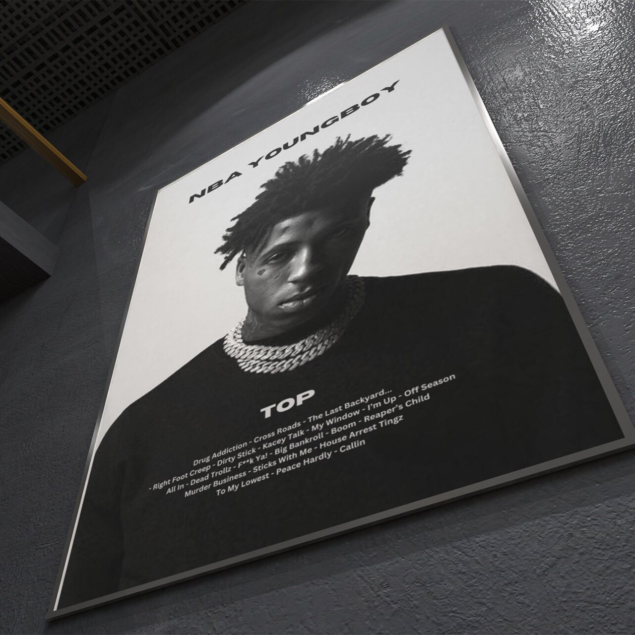 NBA Youngboy Digital Download Poster, Top Album, Music Artist Album ...