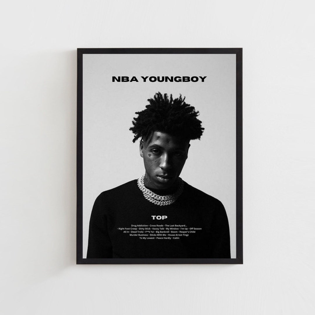 NBA Youngboy Digital Download Poster, Top Album, Music Artist Album ...