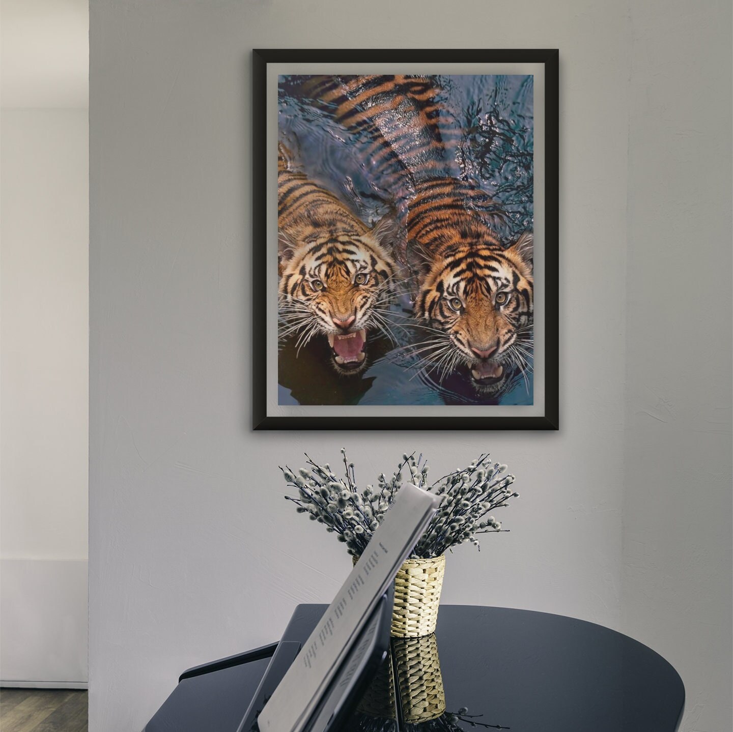 Tiger Digital Download Poster, Vintage Artist Album Cover Wall Art - Etsy