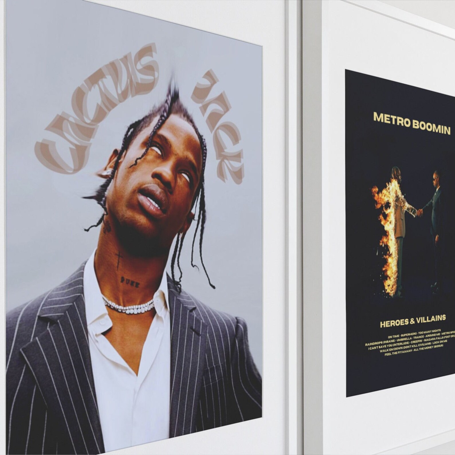 Travis Scott Digital Download Poster, Cactus Jack Poster, Music Artist ...