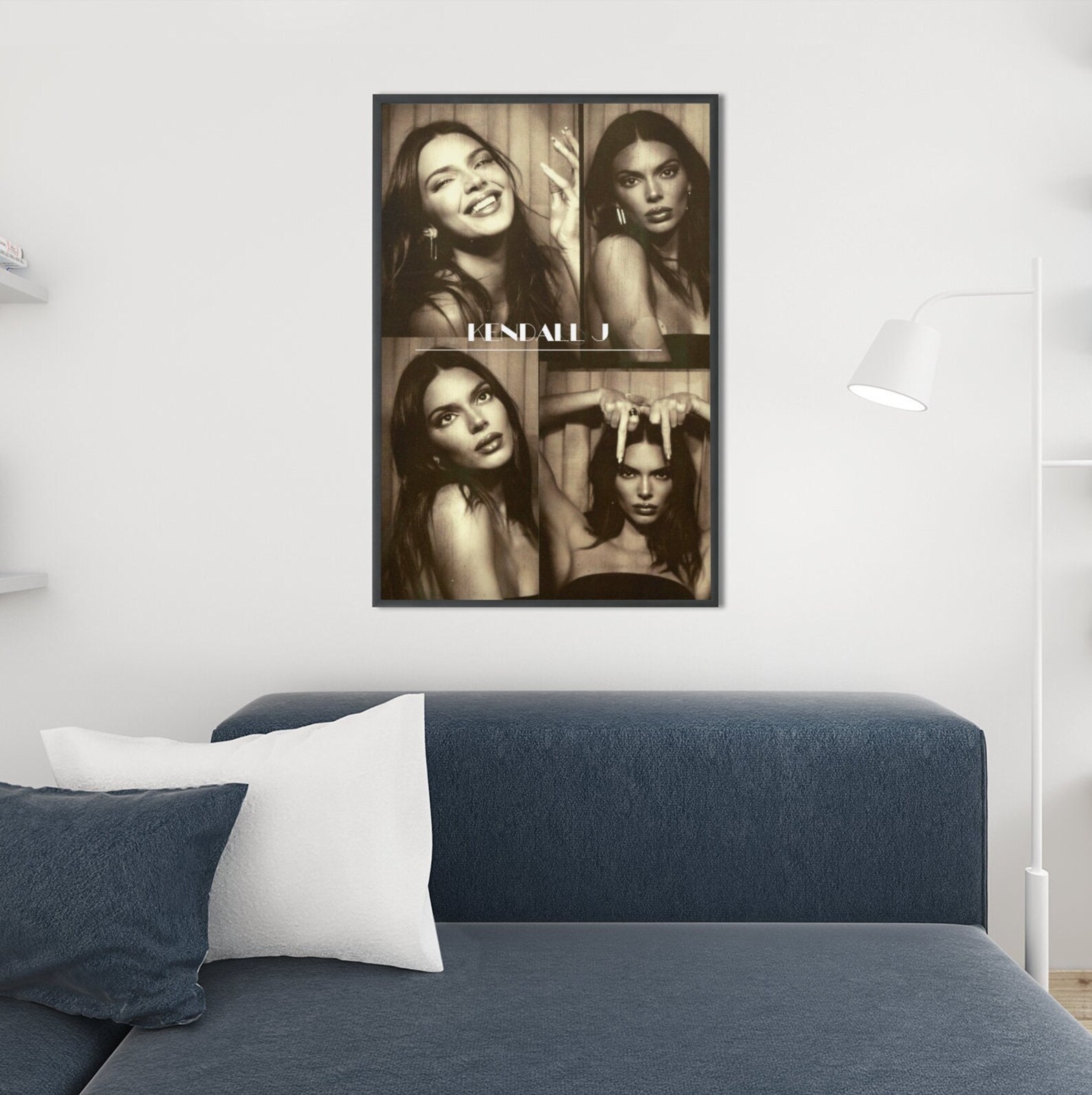 Kendall Jenner Digital Download, Wall Art Poster, Vintage Poster Art - Etsy