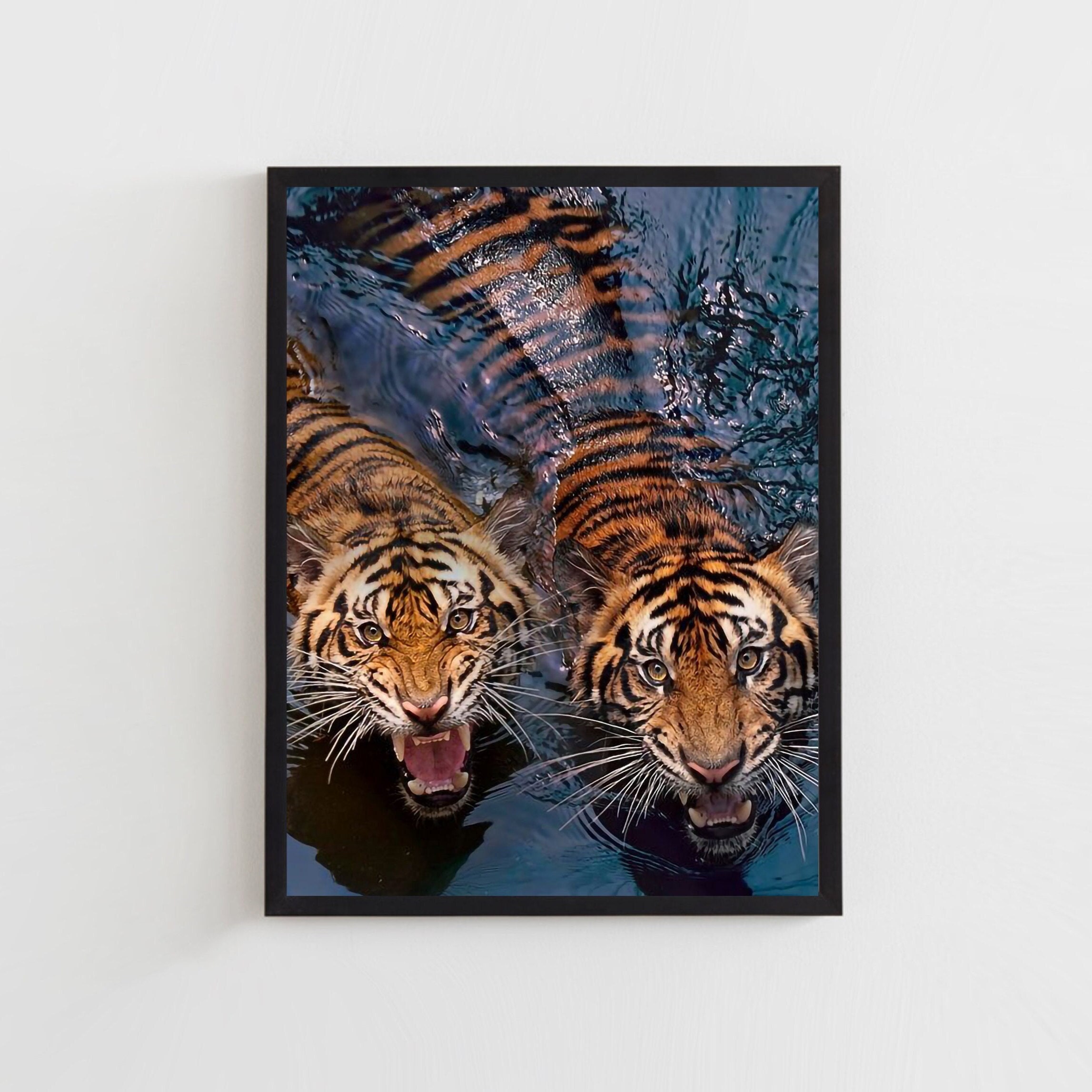 Tiger Digital Download Poster, Vintage Artist Album Cover Wall Art - Etsy