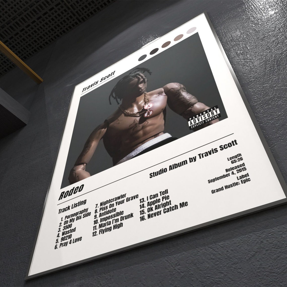 Travis Scott Digital Download Poster, Rodeo Album, Music Artist Album Cover Wall Art - Etsy