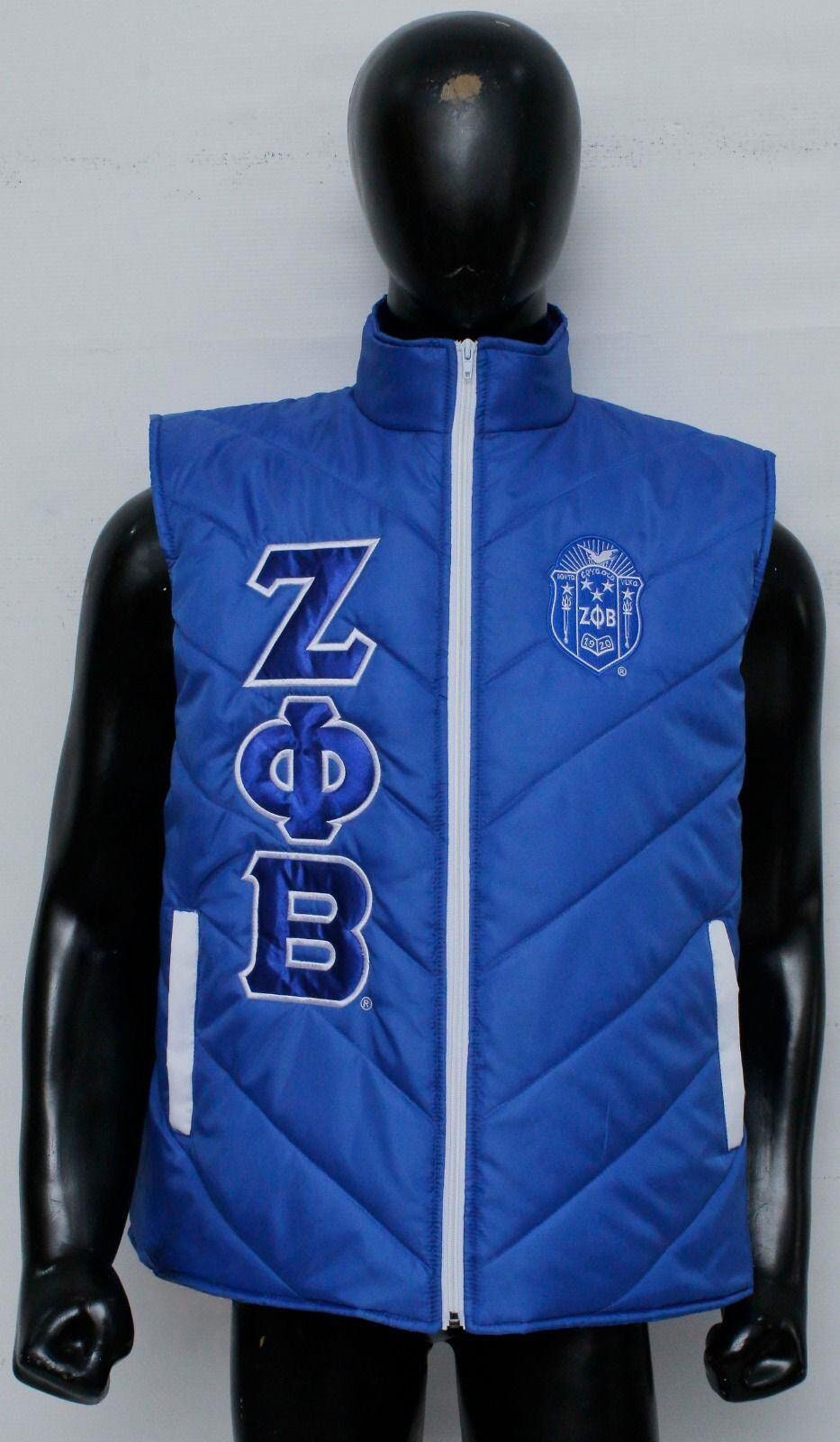 Zeta Phi Beta Puff Vest - Etsy