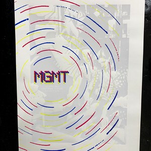 MGMT Lollapalooza August 2008 Limited Edition Gig Poster by Powerhouse ...