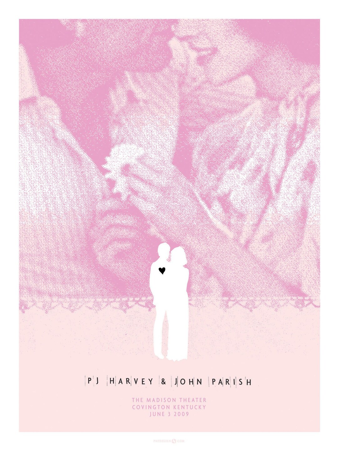 PJ Harvey June 2009 Limited Edition Gig Poster by Powerhouse Factories ...