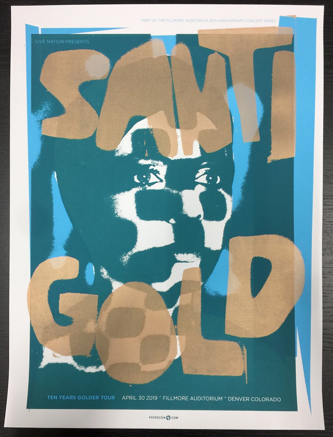 Santigold April 2019 Limited Edition Gig Poster by Powerhouse Factories ...