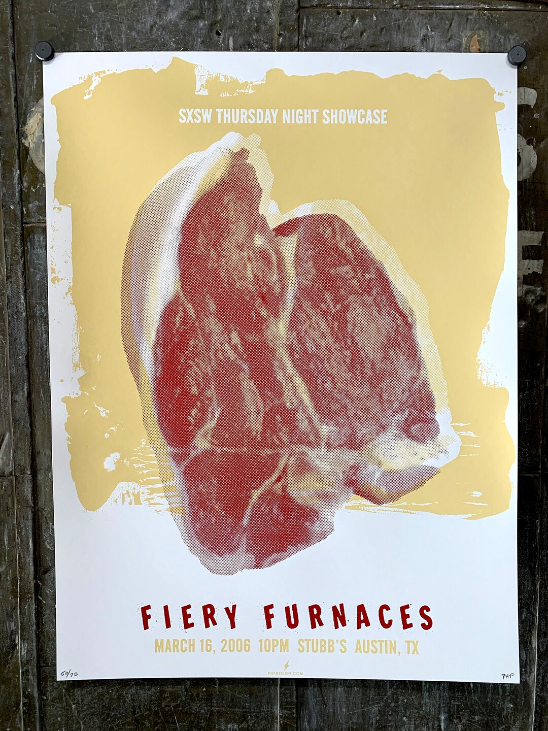 Fiery Furnaces SXSW March 2006 Limited Edition Gig Poster by Powerhouse ...