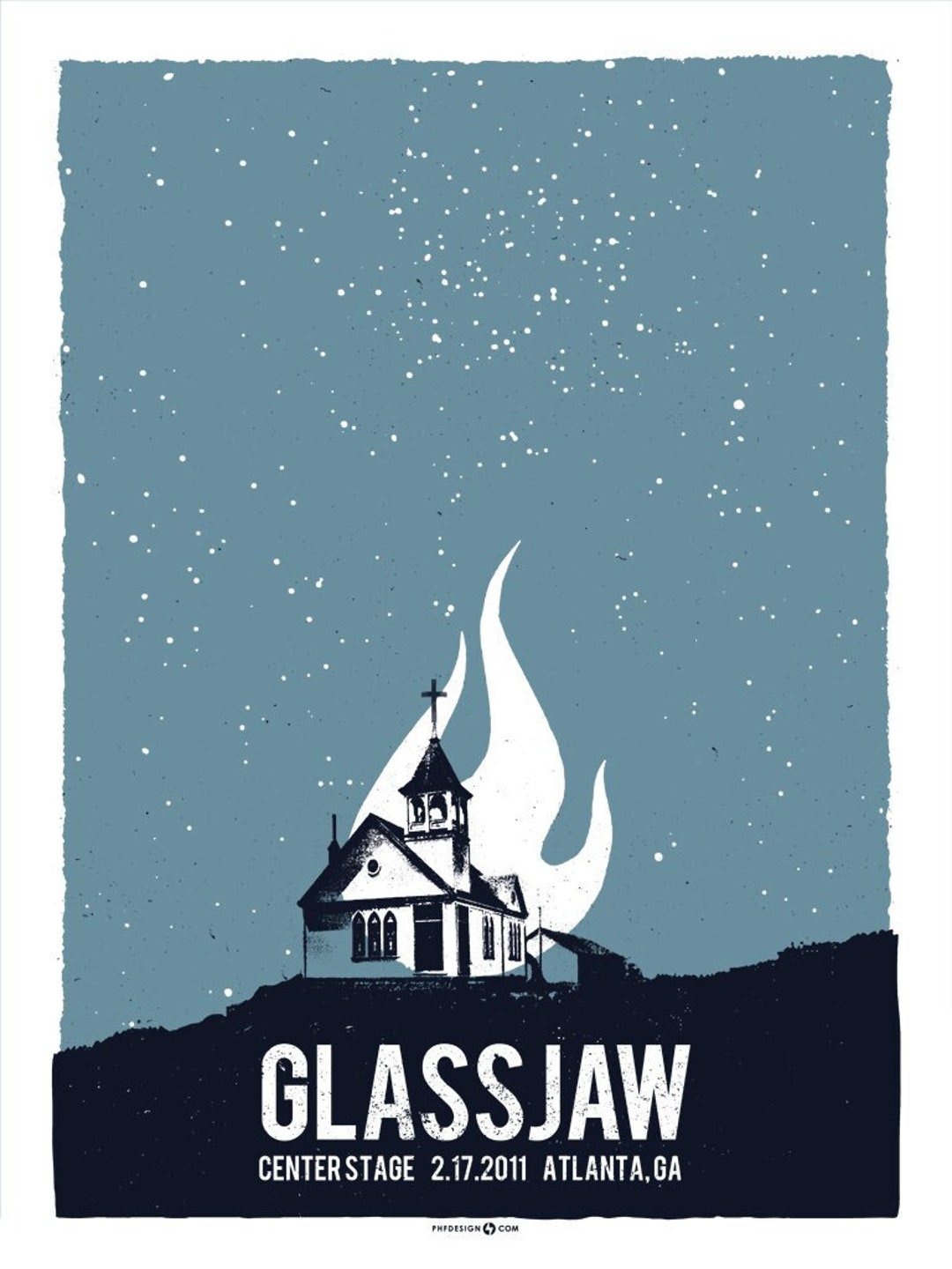 Glassjaw February 2011 Limited Edition Gig Poster by Powerhouse ...