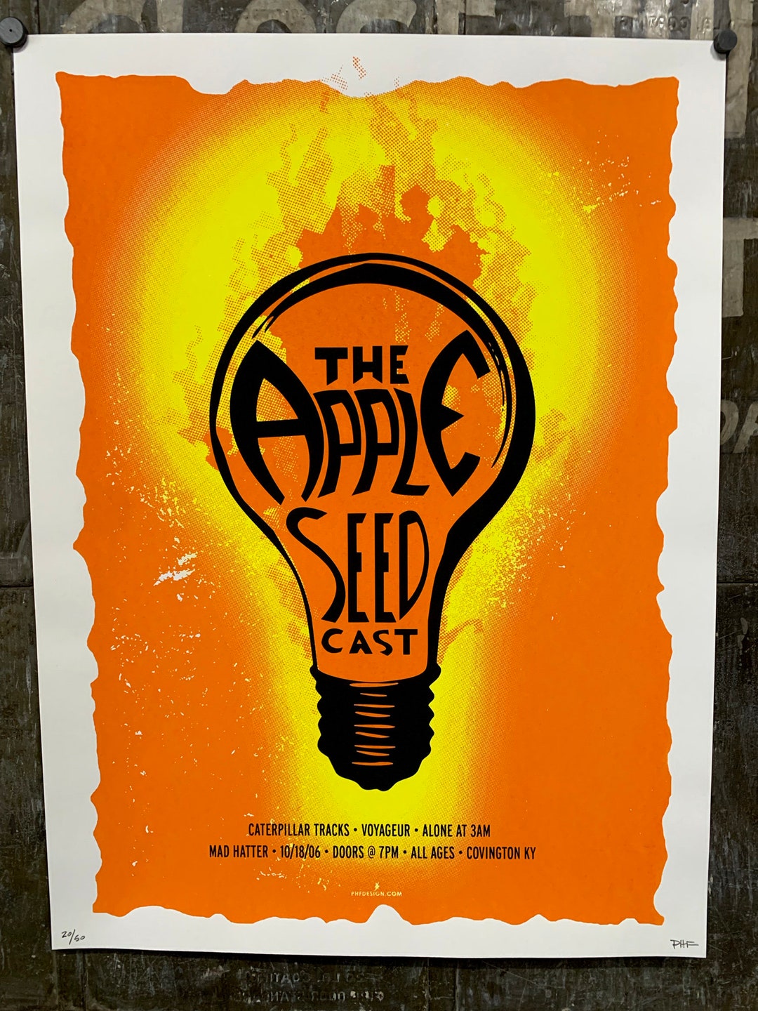 The Appleseed Cast October 2006 Limited Edition Gig Poster by ...