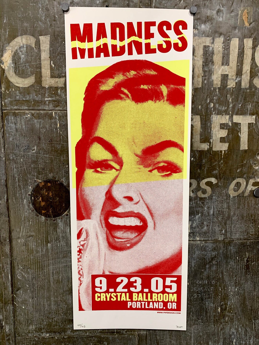 Madness September 2005 Limited Edition Gig Poster by Powerhouse ...