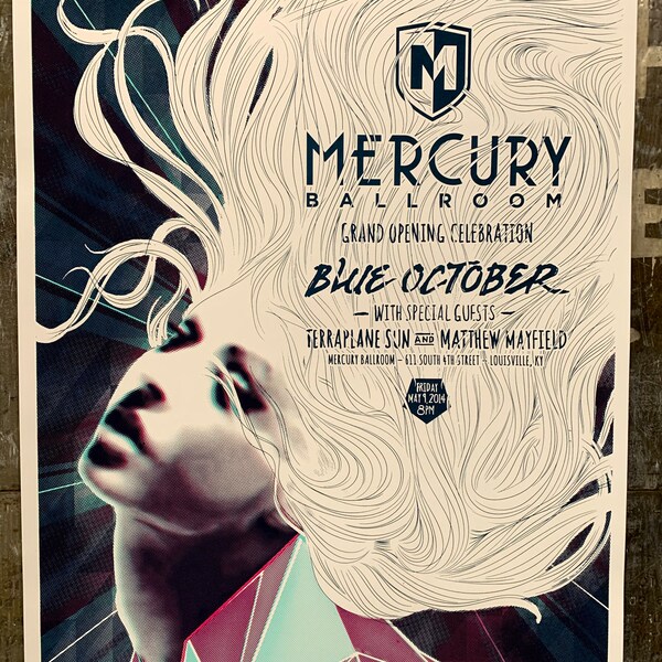 Blue October Poster - Etsy