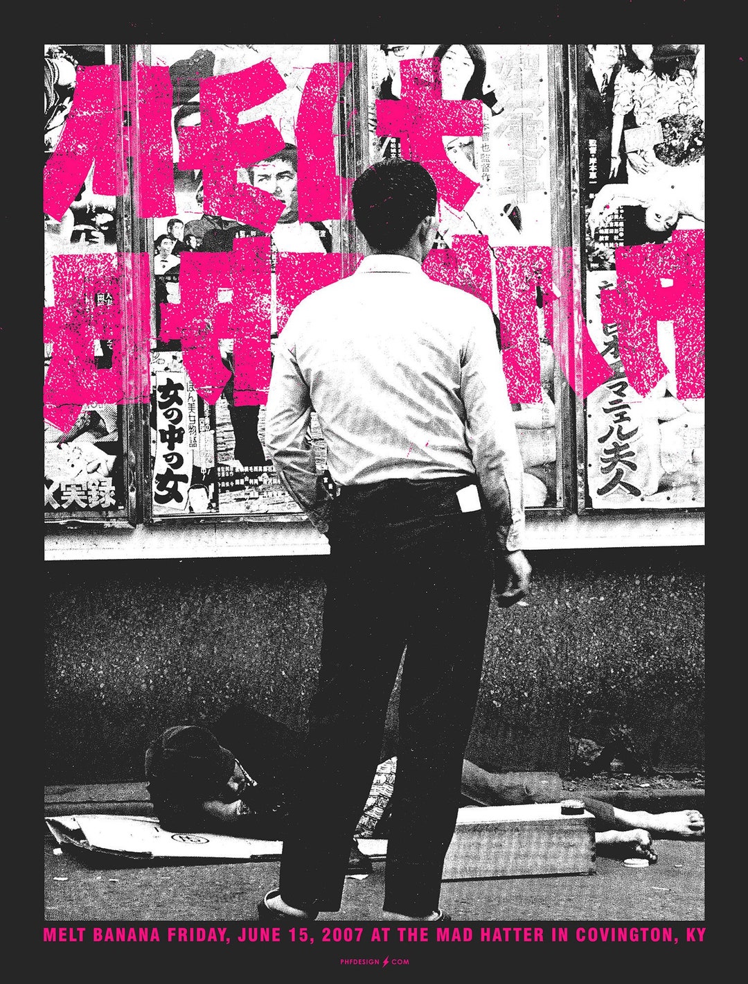 Melt Banana June 2007 Limited Edition Gig Poster by Powerhouse ...