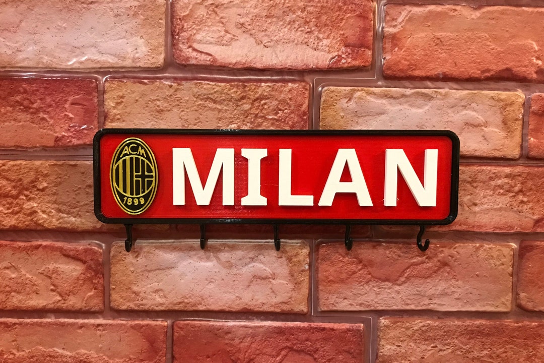 A.C. MILAN Key Rack - Etsy