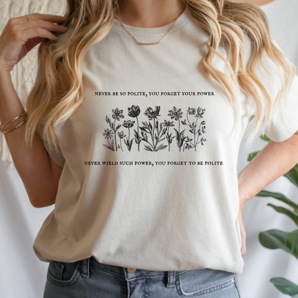 Never Be so Polite You - Etsy