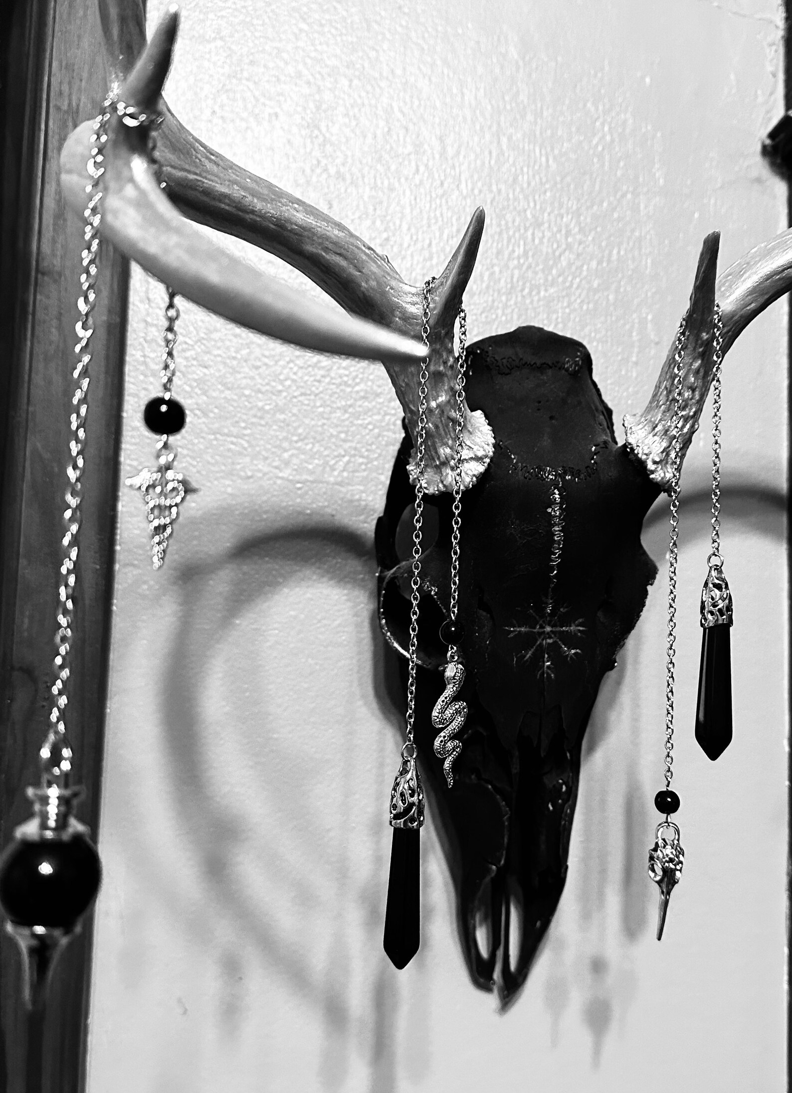 Assorted Black Pendulums - Etsy