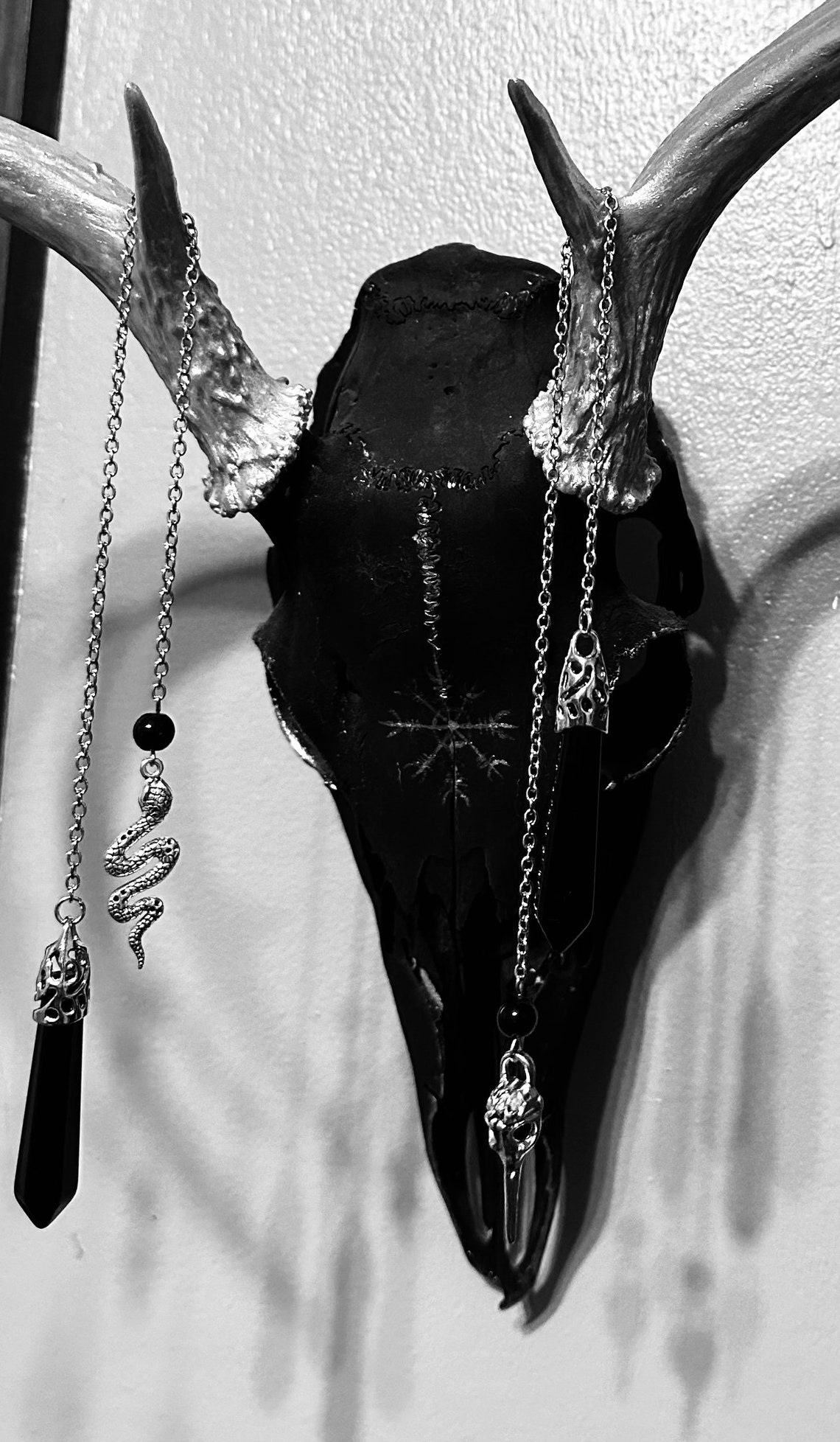 Assorted Black Pendulums - Etsy