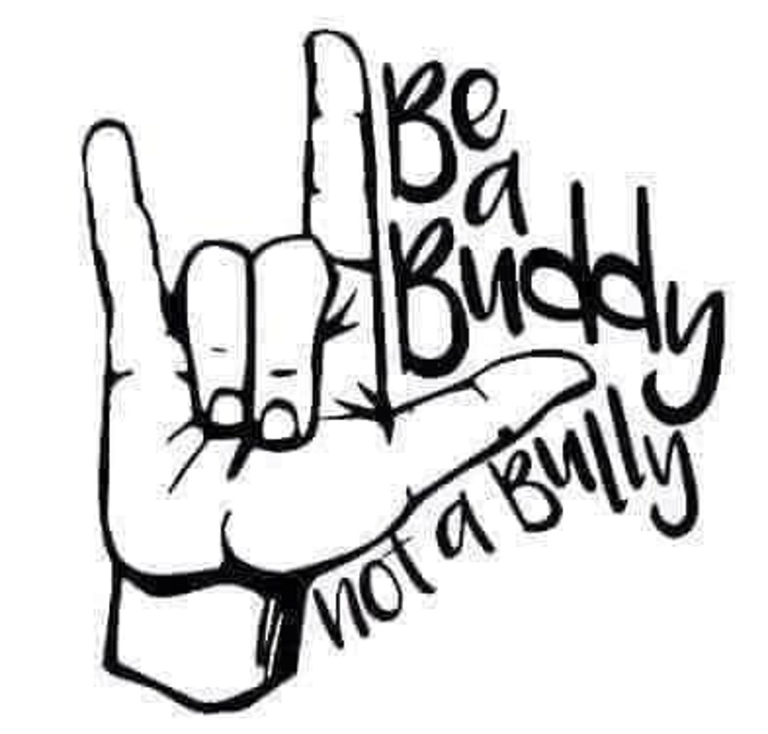 Be a Buddy Not a Bully Png - Etsy
