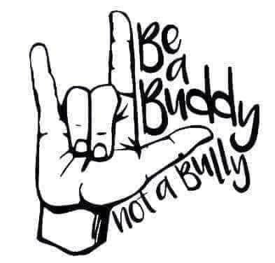 Be a Buddy Not a Bully Png - Etsy