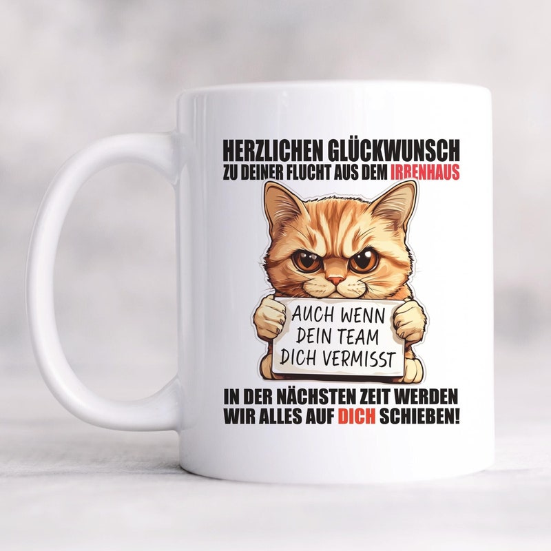 Kollege abschied tasse - Etsy.de