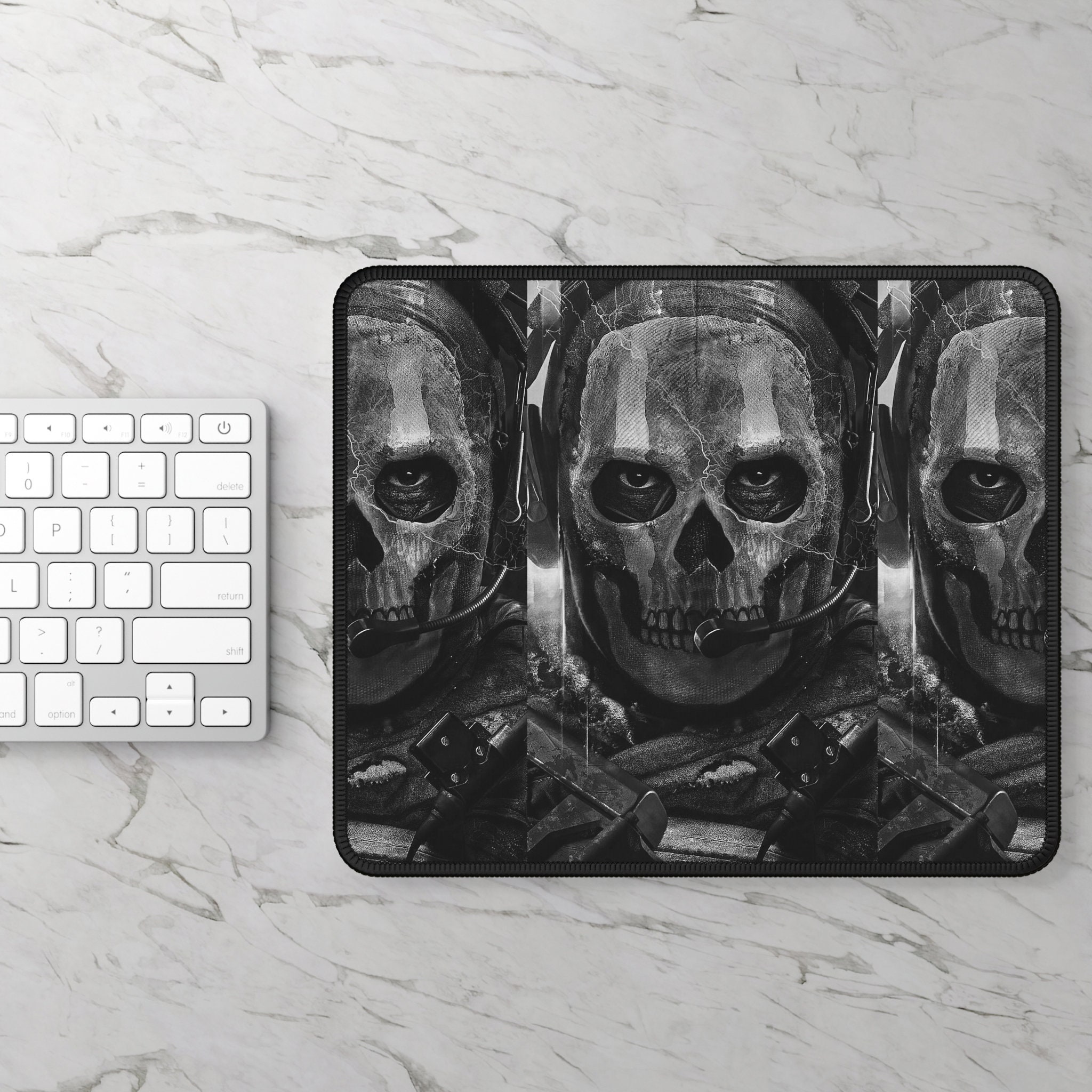 Ghost Call of Duty Mouse Pad - Etsy