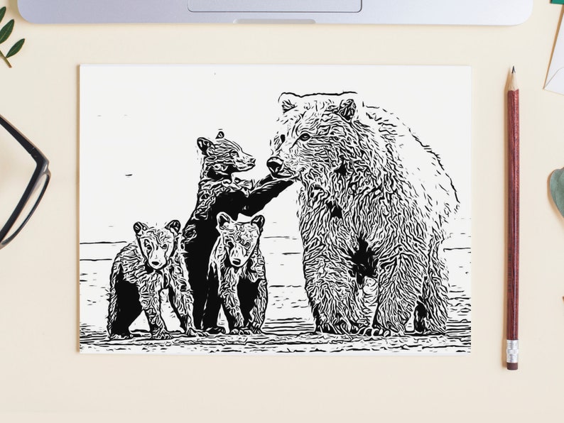 20 HQ Bear Coloring Pages | Perfect for Animal Lovers (cute and ...