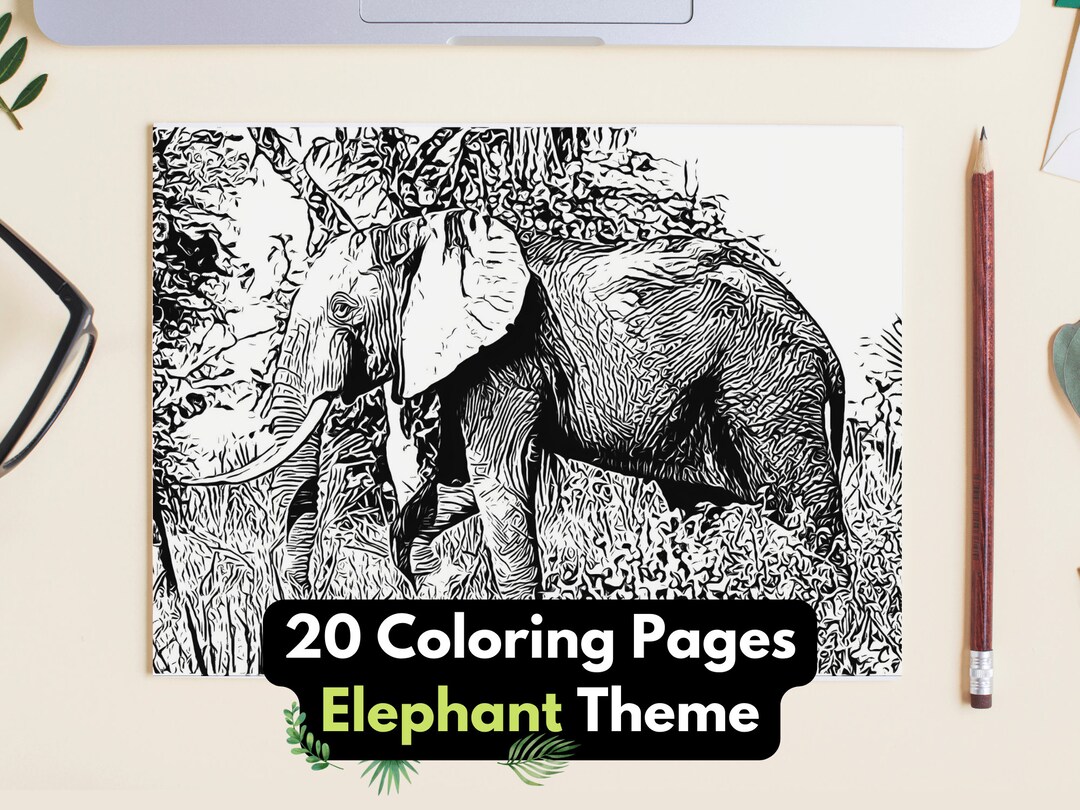 20 HQ Elephant Coloring Pages | Perfect for Animal Lovers (cute and ...