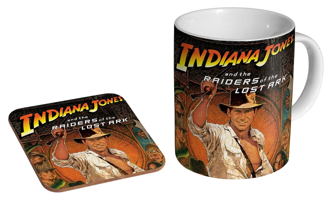 Indiana Jones Raiders of the Lost Ark Inspired Ceramic Coffee Mug ...