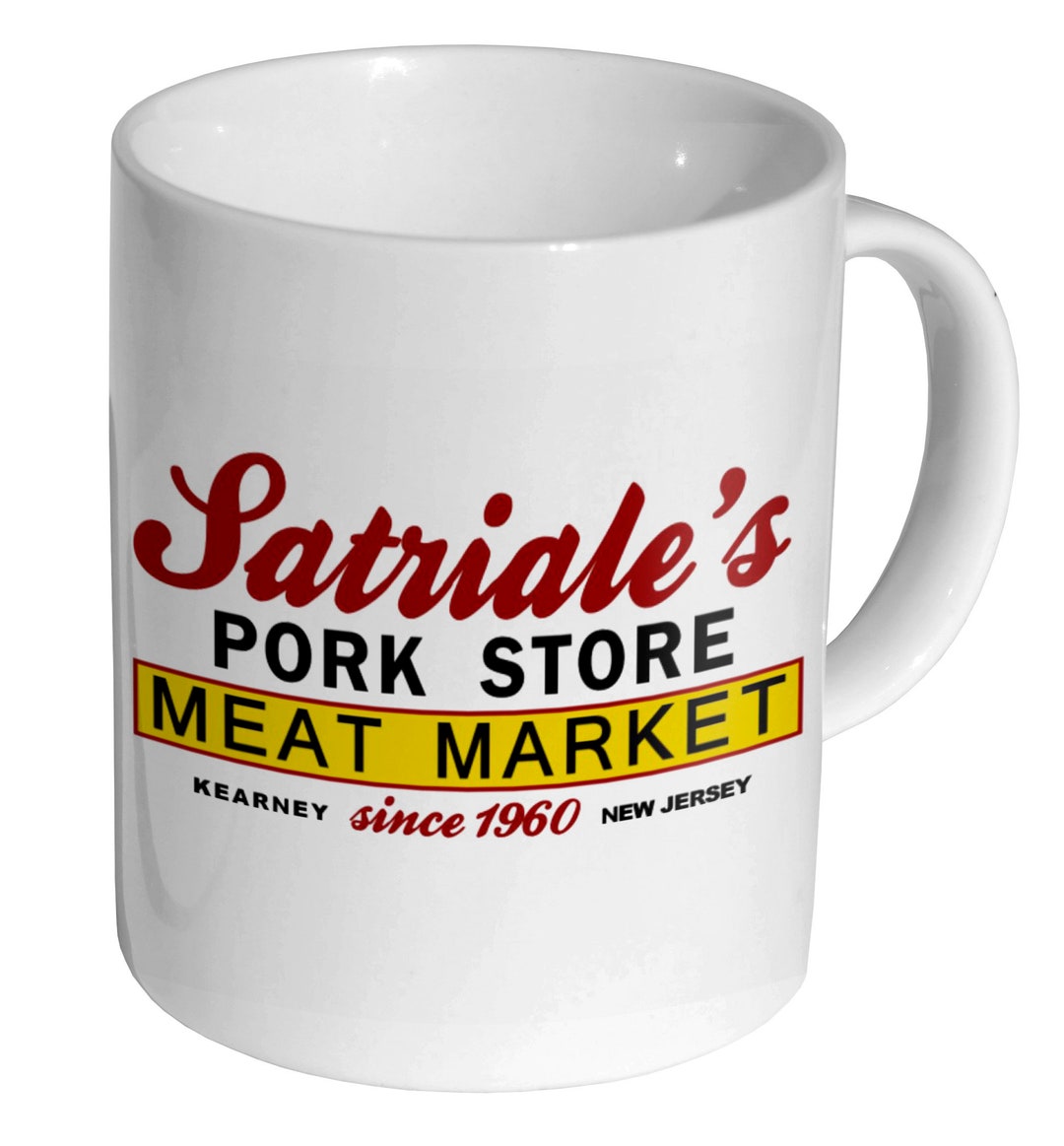 Sopranos Satriales Pork Store Logo Inspired Ceramic Coffee - Etsy