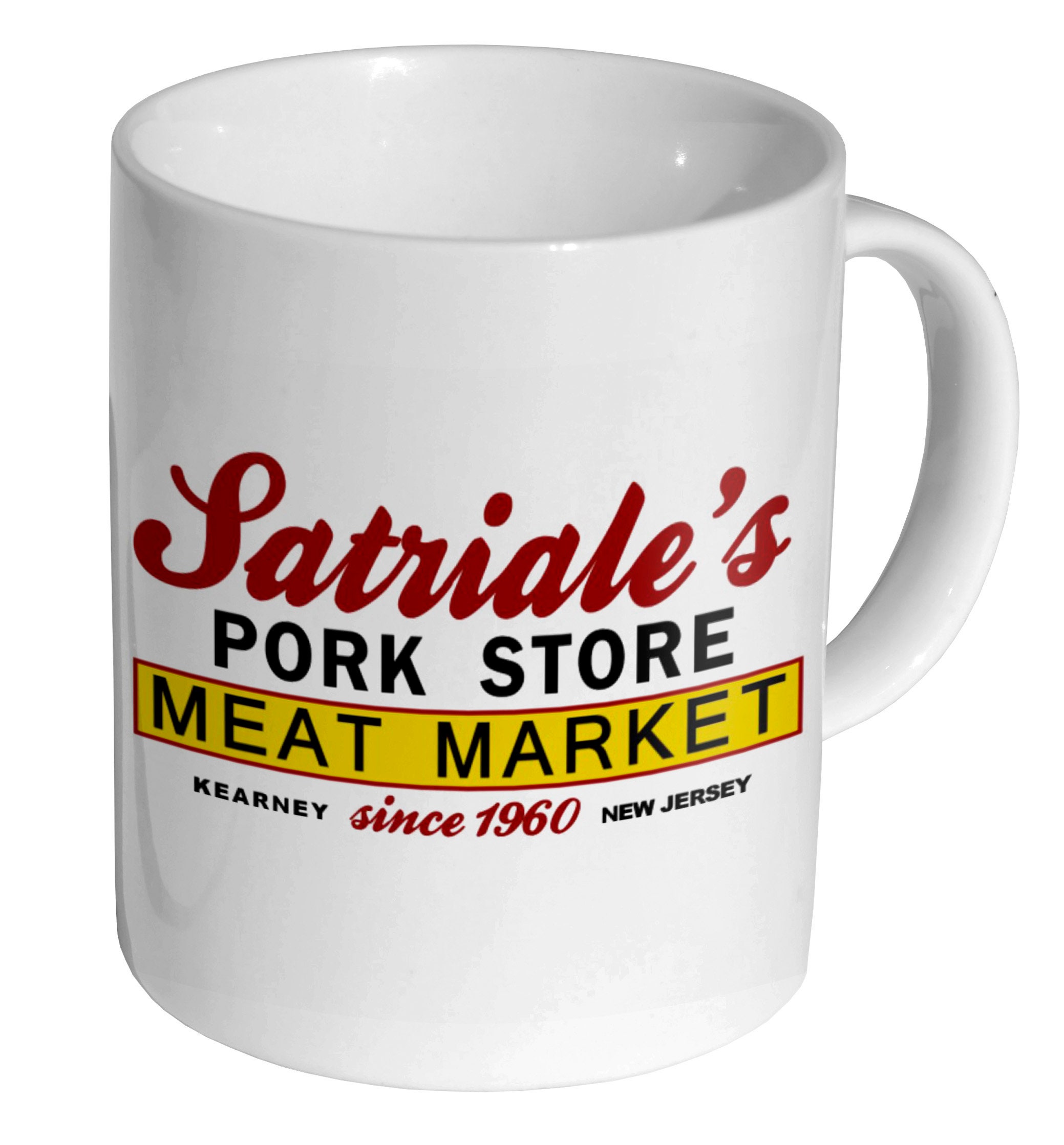 Sopranos Satriales Pork Store Logo Inspired Ceramic Coffee - Etsy