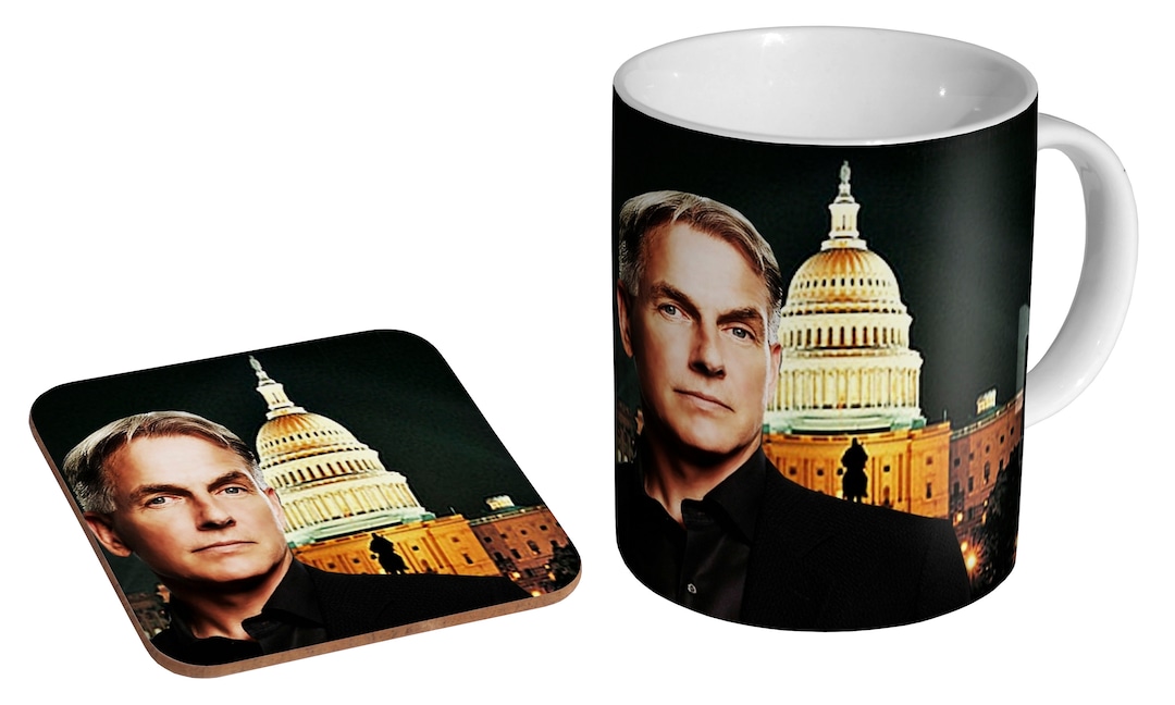 Jethro Gibbs NCIS Dark Inspired Ceramic Coffee Mug Coaster Gift Set - Etsy